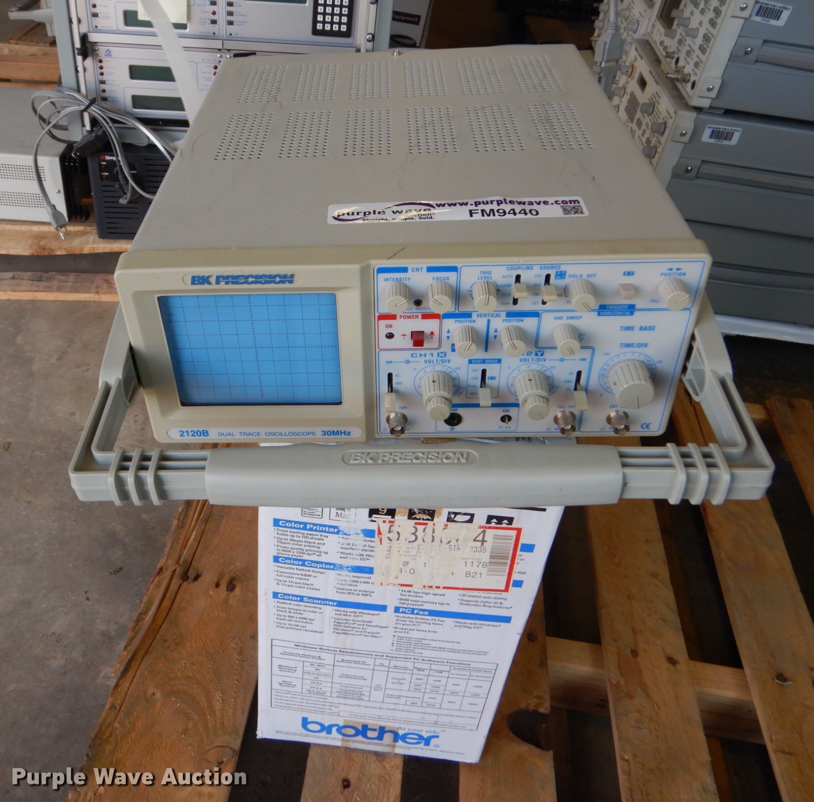 BK Precision 2120 dual trace oscilloscope in Des Moines, IA | Item ...