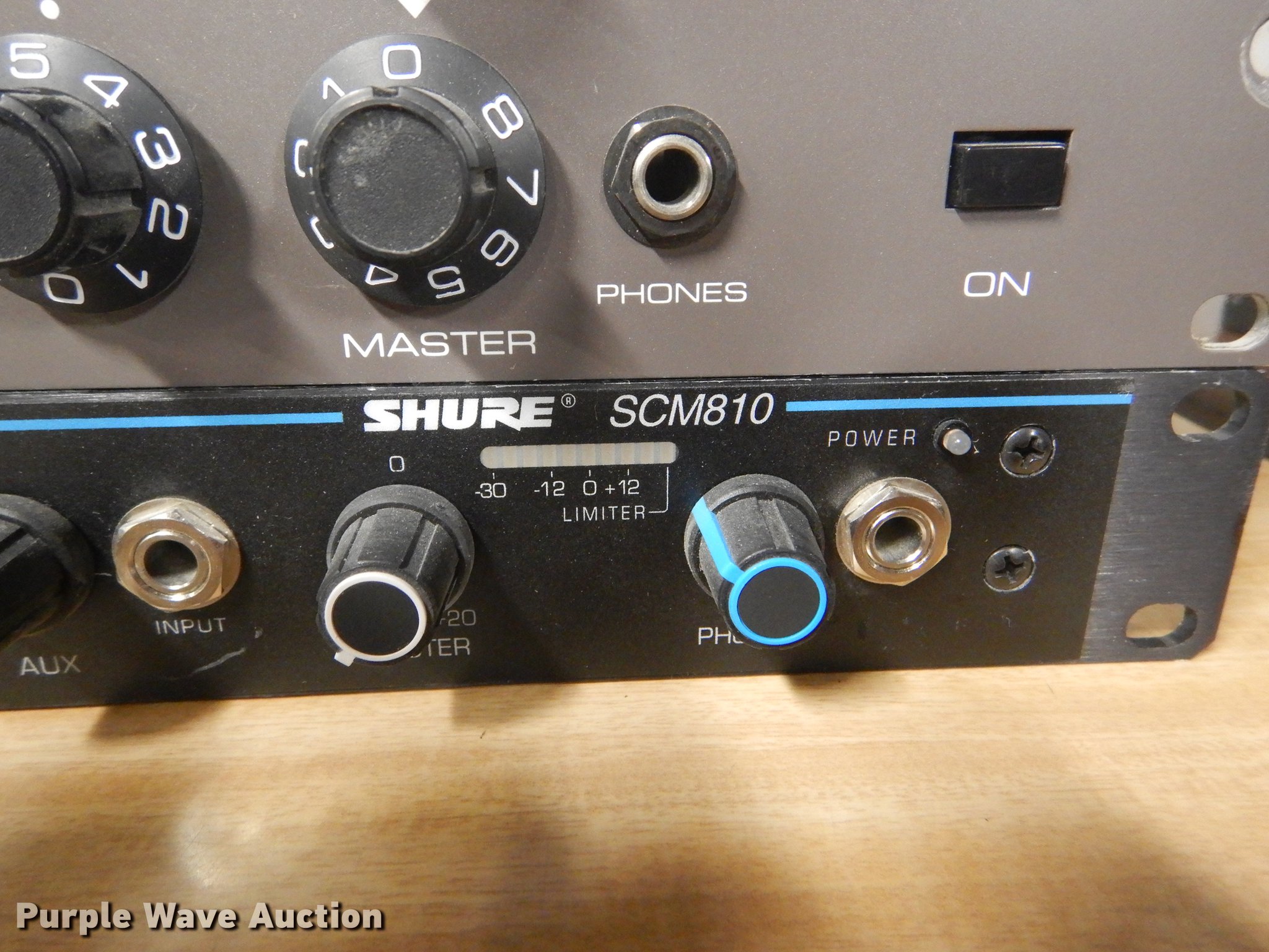 (2) Shure automatic microphone mixers in Hays, KS | Item FT9555 sold ...
