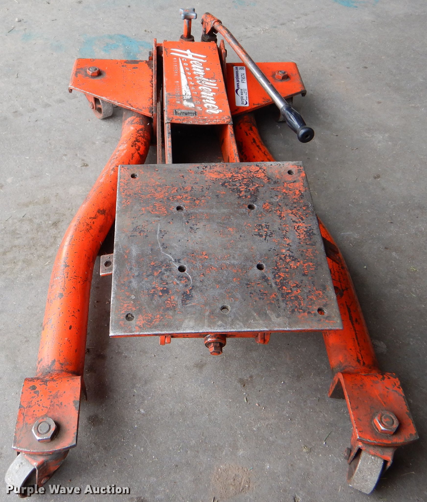 Hein-Werner 54 transmission jack in Hays, KS | Item FT9574 sold ...
