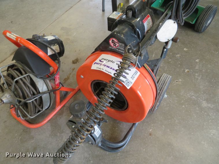 (2) General Metro Rooter sewer machines in Augusta, KS | Item DD7088 ...