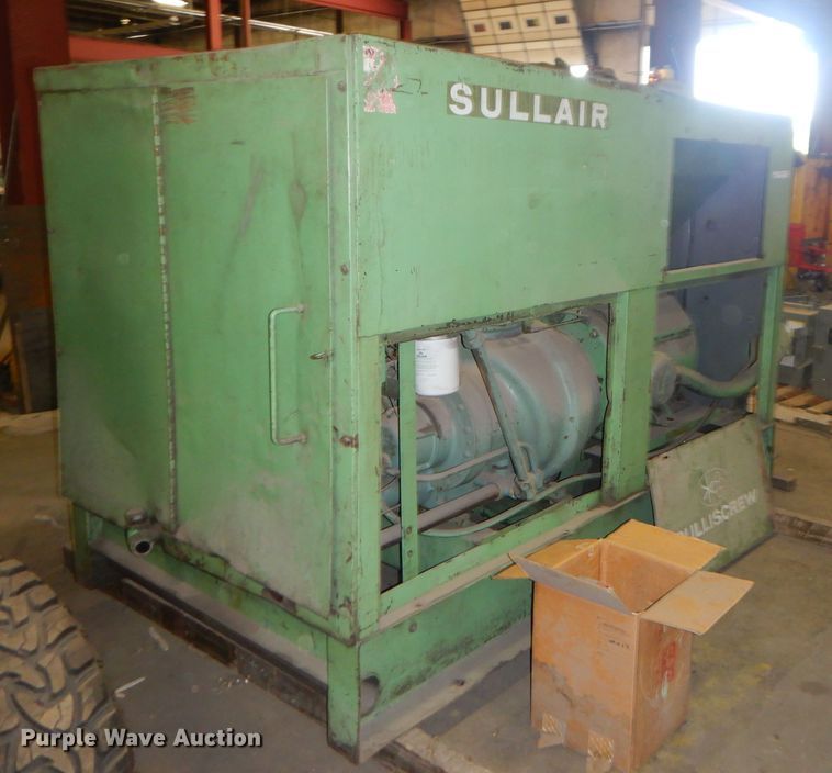 Sullair 25-150H air compressor in Parsons, KS | Item ED9377 sold ...