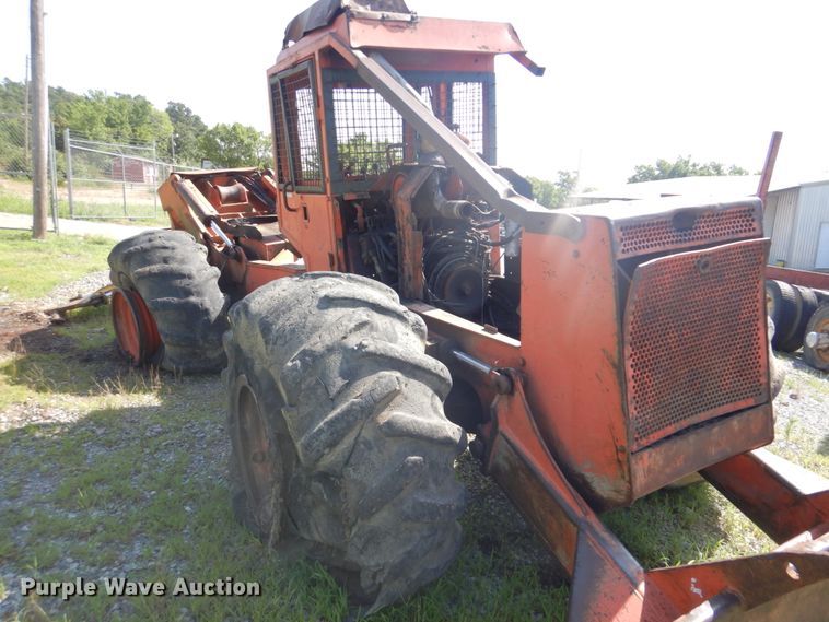 1989 Timberjack 380 skidder in Atoka, OK | Item FT9259 sold | Purple Wave