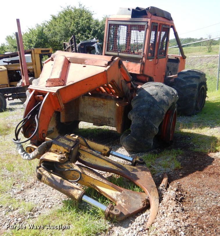 1989 Timberjack 380 skidder in Atoka, OK | Item FT9259 sold | Purple Wave