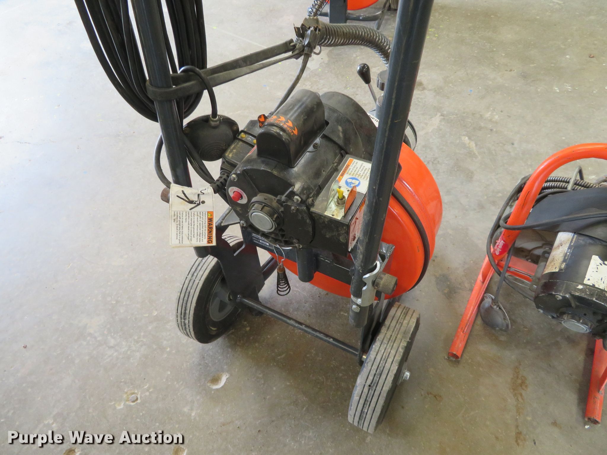 (2) General Metro Rooter sewer machines in Augusta, KS | Item DD7088 ...