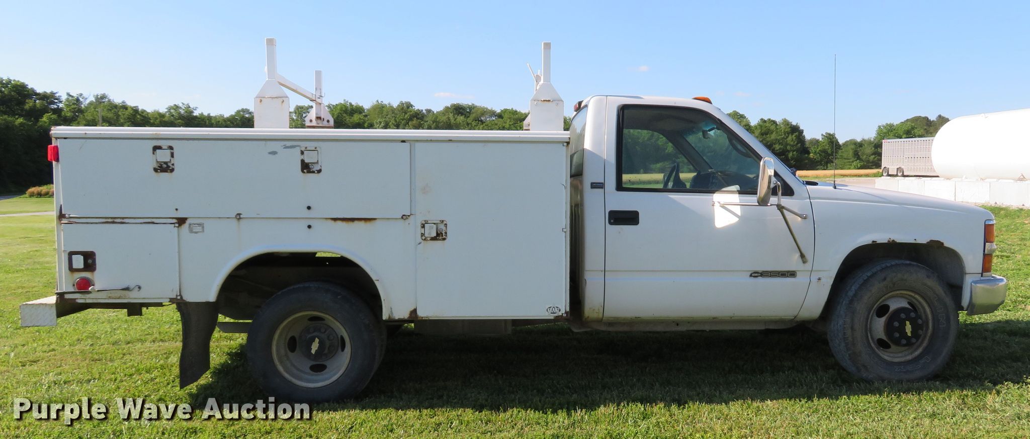 1996 Chevrolet C3500 utility bed pickup truck in Carlyle, IL | Item ...