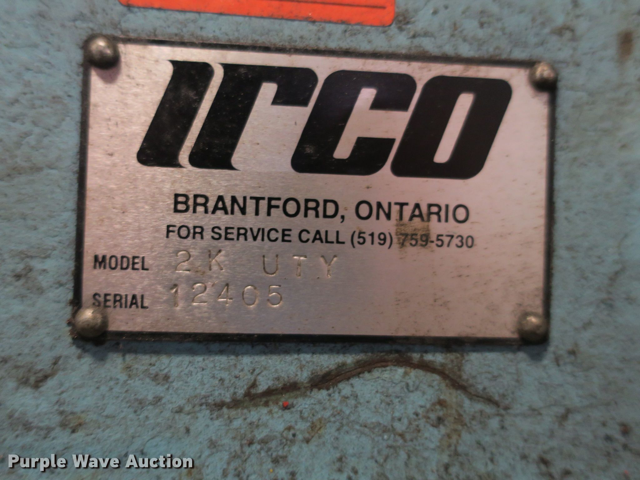 Irco 2KUTY welding positioner in Springfield, MO | Item EO9494 sold ...