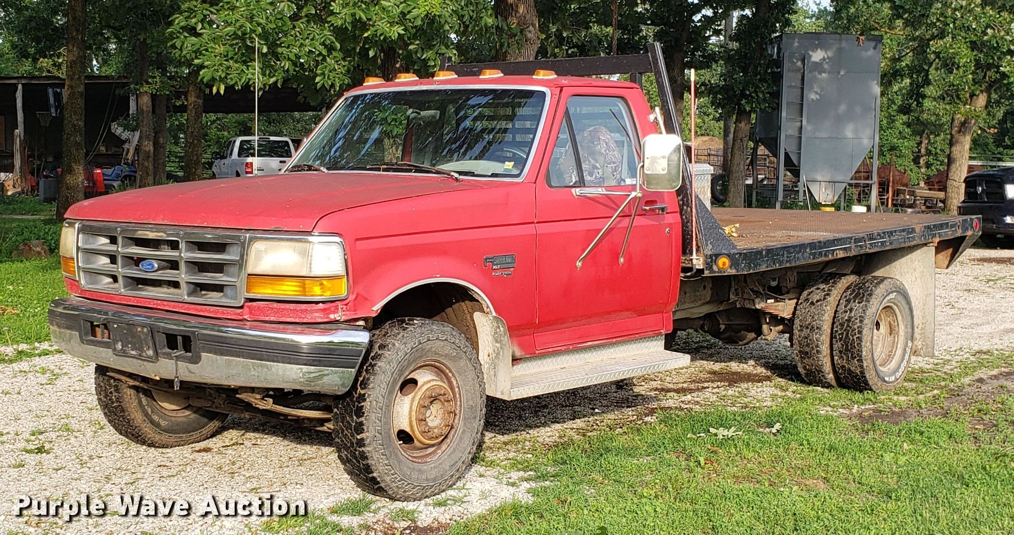 1997 Ford F450 Super Duty flatbed truck in Osceola, MO | Item EZ9007 ...