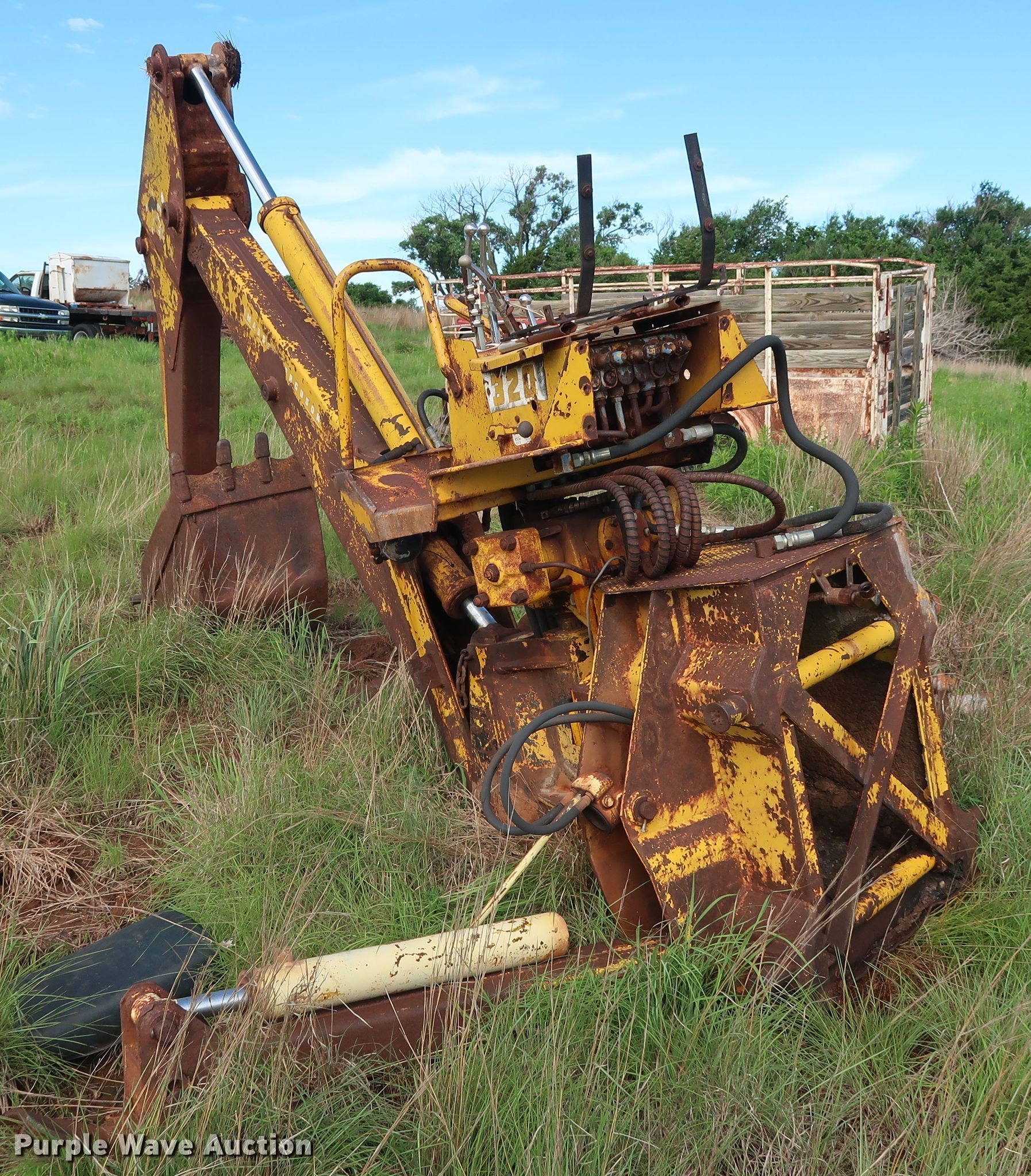 Massey-Ferguson 320 backhoe attachment in Butler, OK | Item FE9660 sold ...