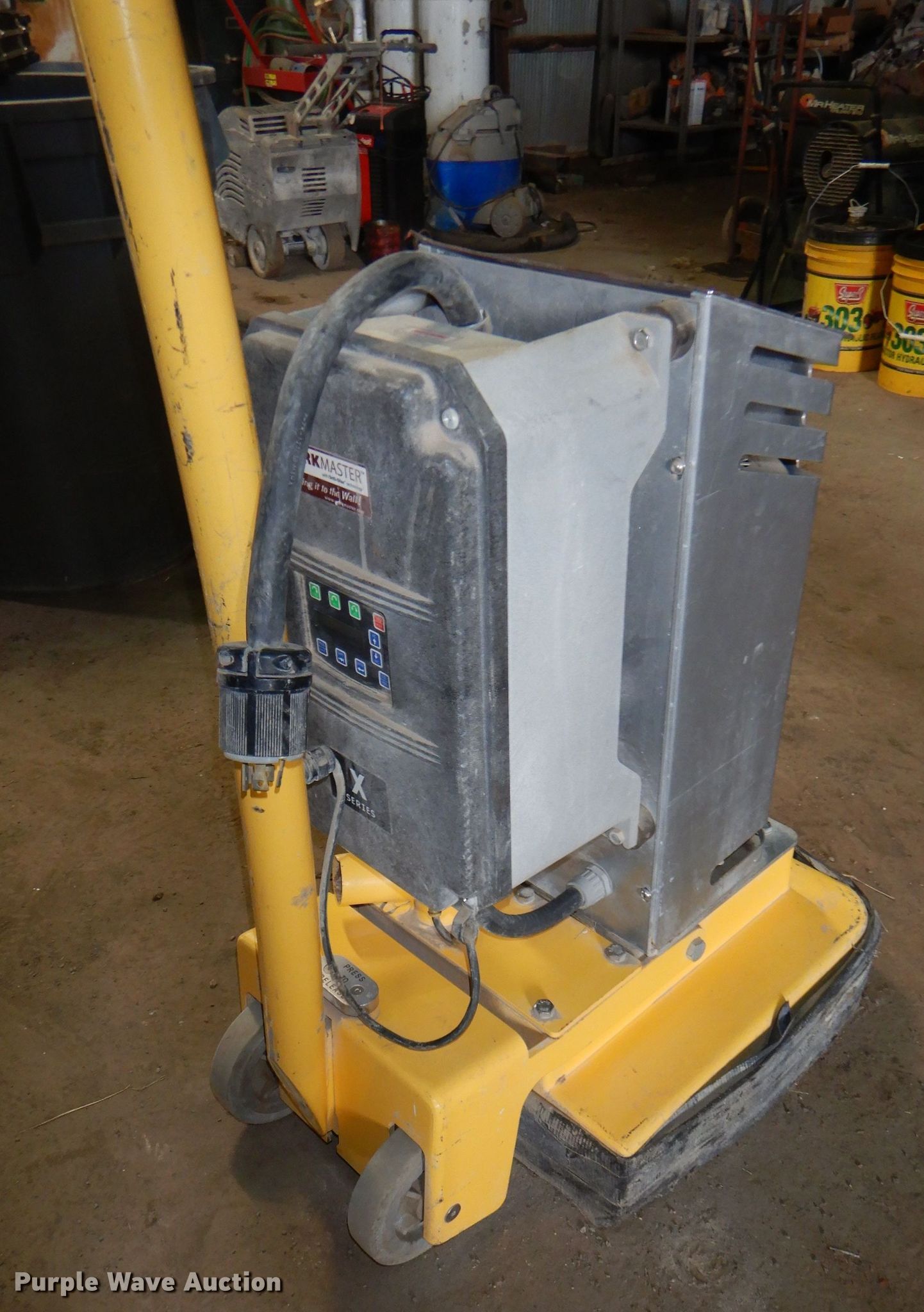Werkmaster Titan XT concrete grinder with vacuum in Ottawa, KS | Item ...