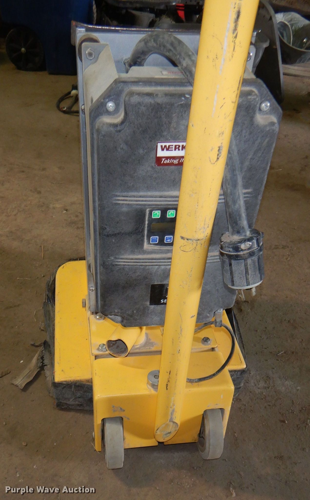 Werkmaster Titan XT concrete grinder with vacuum in Ottawa, KS | Item ...