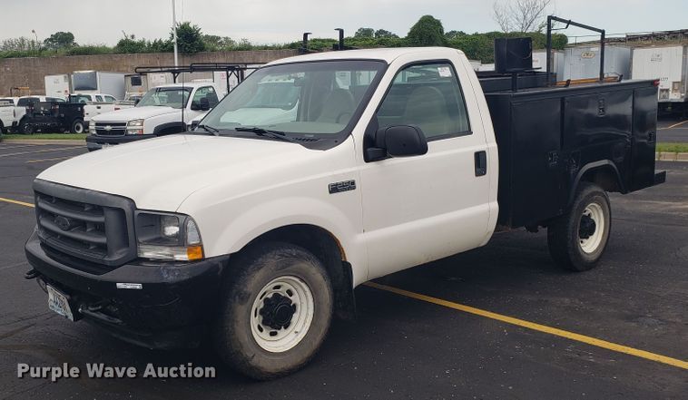 2003 Ford F250 Super Duty utility bed pickup truck in Kansas City, MO ...