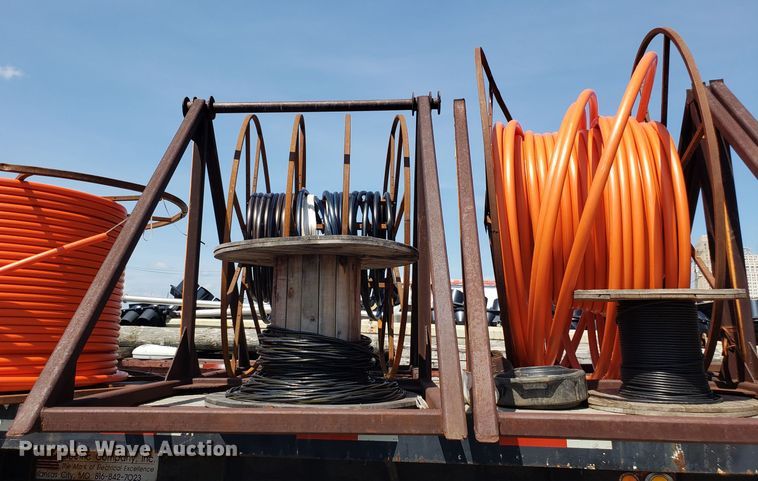 (7) steel spools in Kansas City, MO | Item EU9975 sold | Purple Wave