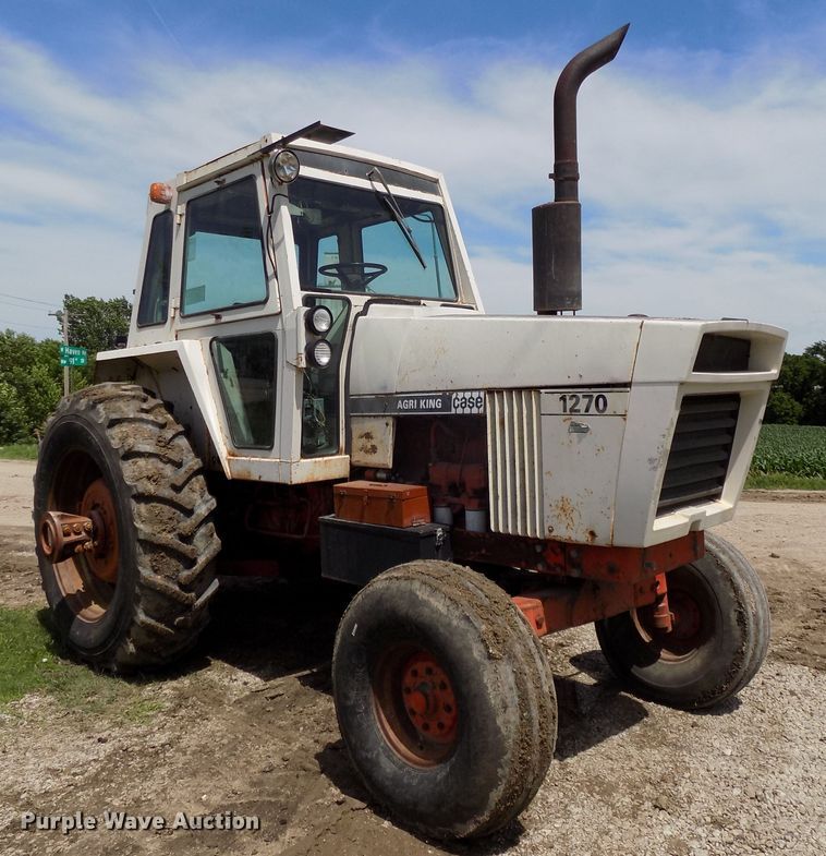 1976 Case 1270 Agri-King tractor in Lincoln, NE | Item DE7725 sold ...