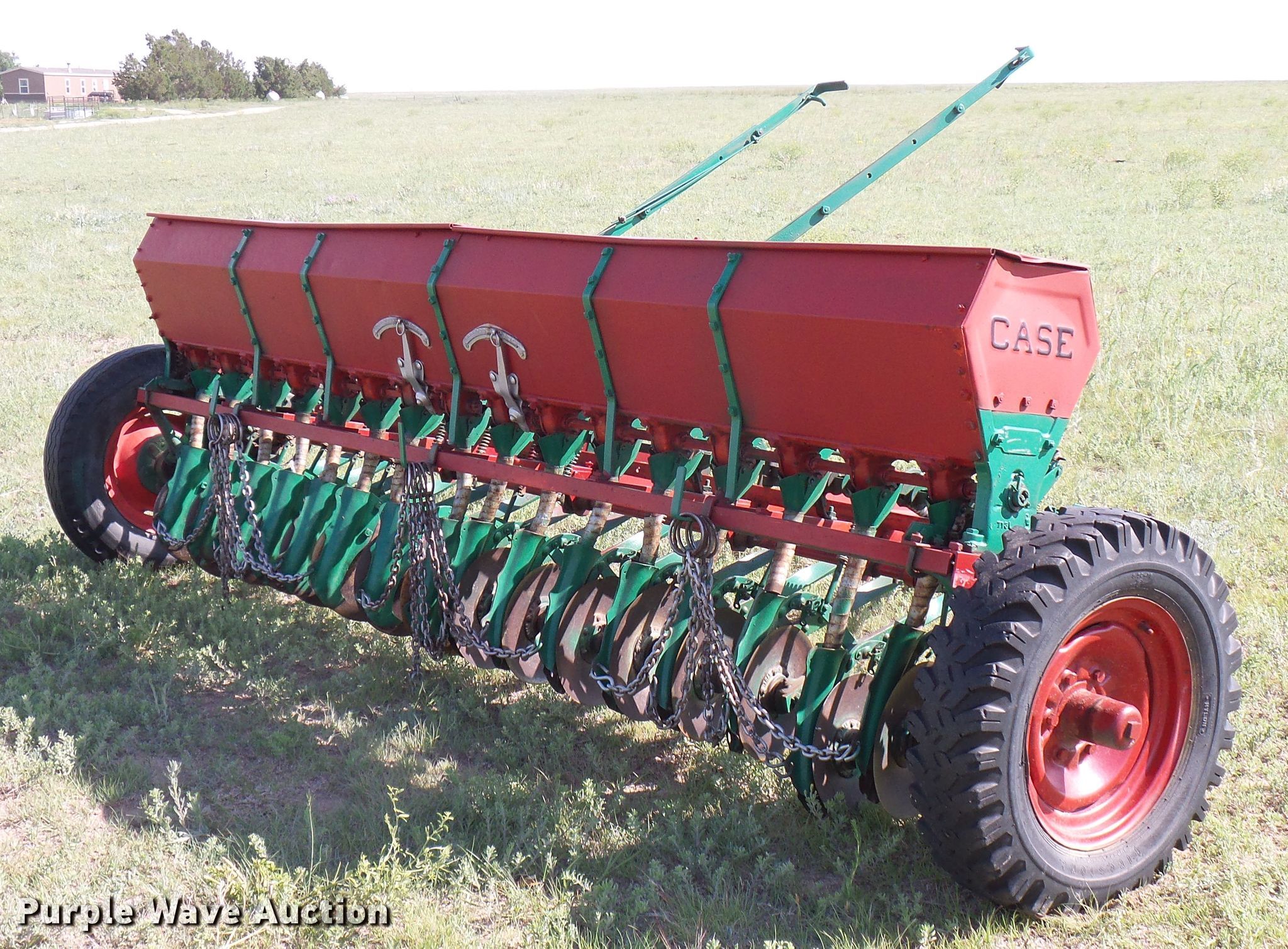 Case grain drill in Rush, CO | Item DD6038 sold | Purple Wave