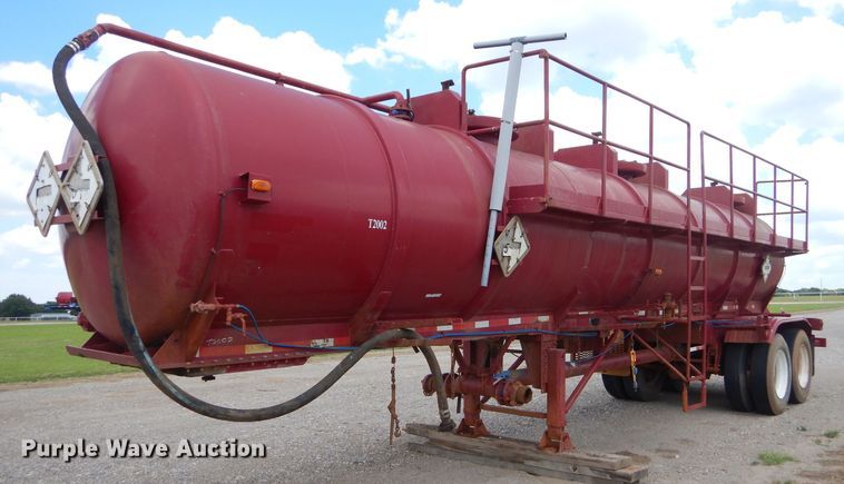 1980 tank trailer in Ponca City, OK | Item ED9416 sold | Purple Wave