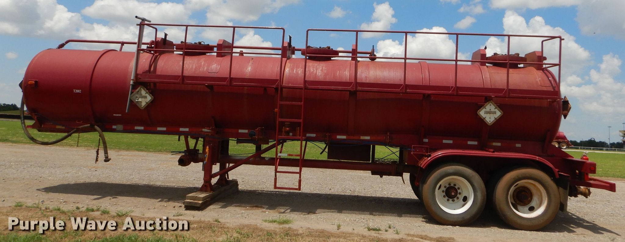 1980 tank trailer in Ponca City, OK | Item ED9416 sold | Purple Wave