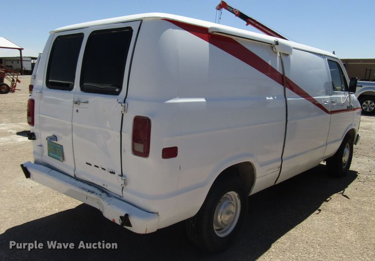 1985 Dodge Ram B250 van in Santa Teresa, NM | Item DG1261 sold | Purple ...