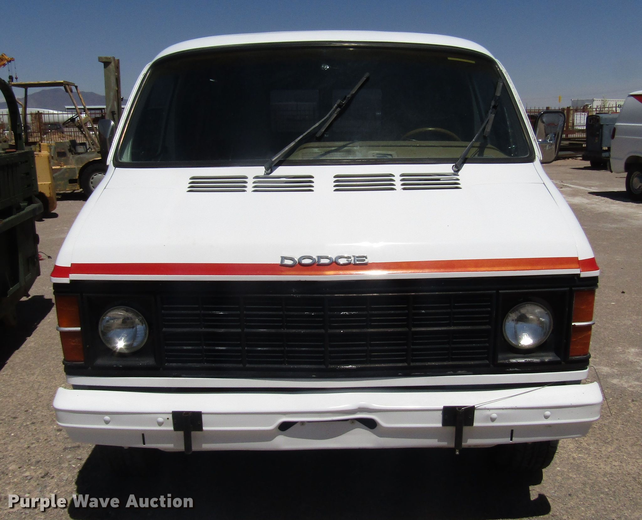 1985 Dodge Ram B250 van in Santa Teresa, NM | Item DG1261 sold | Purple ...