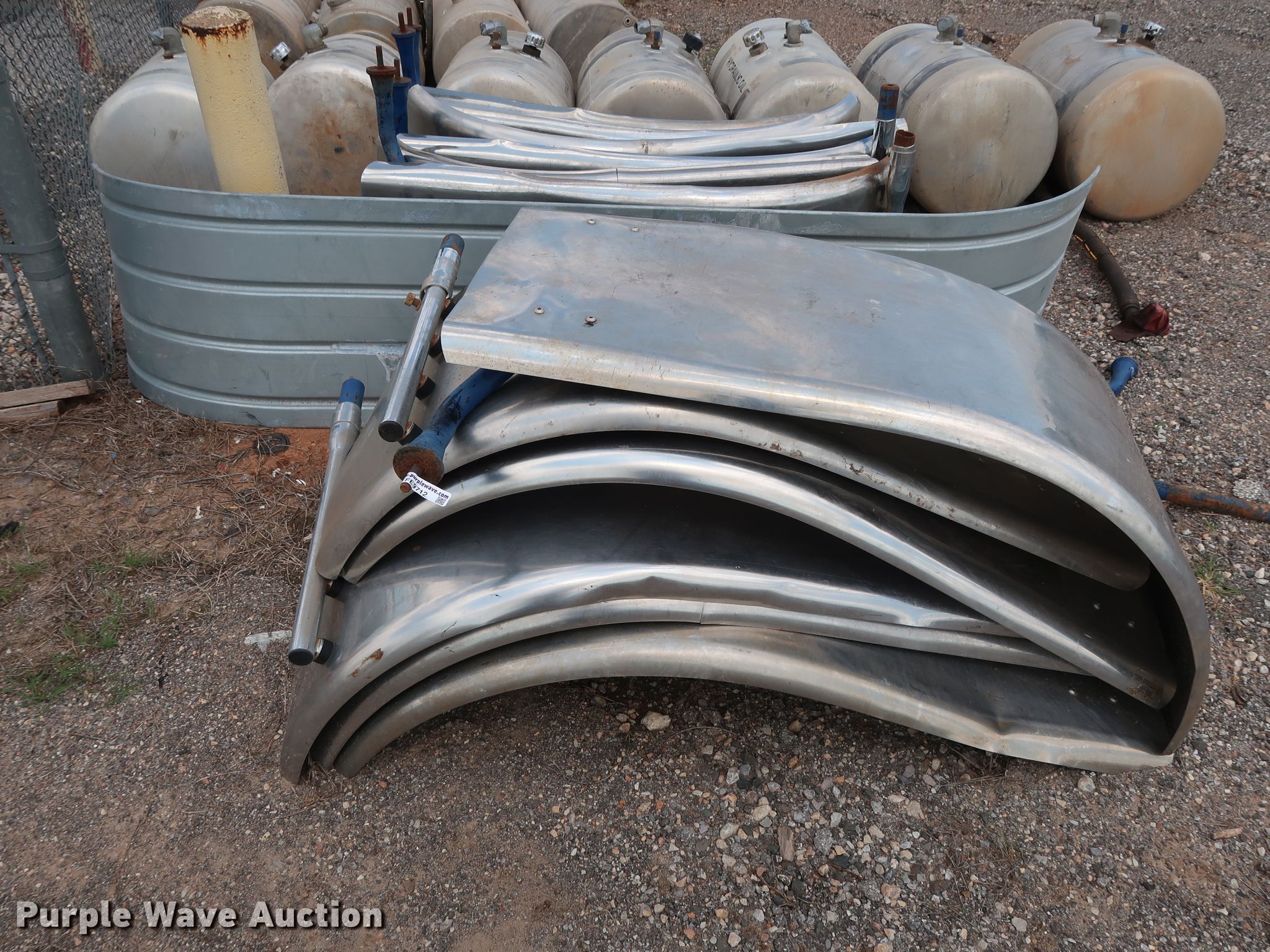 (12) Merritt stainless steel half fenders in Edmond, OK | Item FE9712 ...