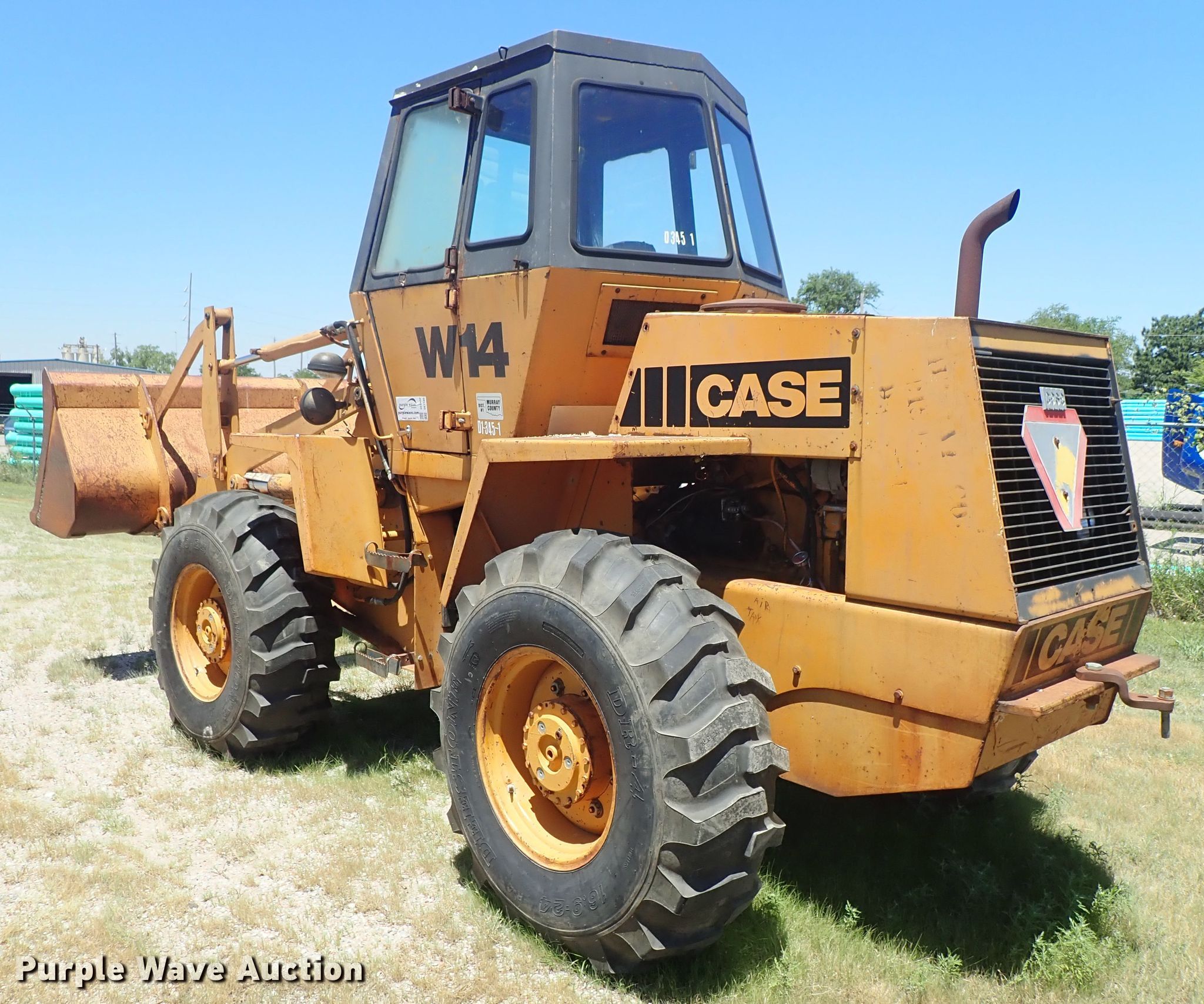 Case W14 wheel loader in Wichita, KS | Item DE5432 sold | Purple Wave