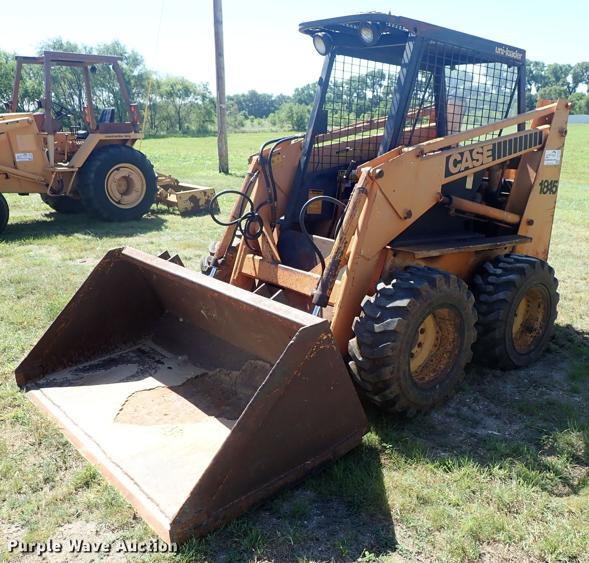 1981 Case 1845 skid steer in Wichita, KS | Item DE5439 sold | Purple Wave