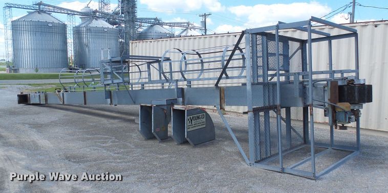 WB Young grain leg in Marshall, MO | Item DI0545 sold | Purple Wave