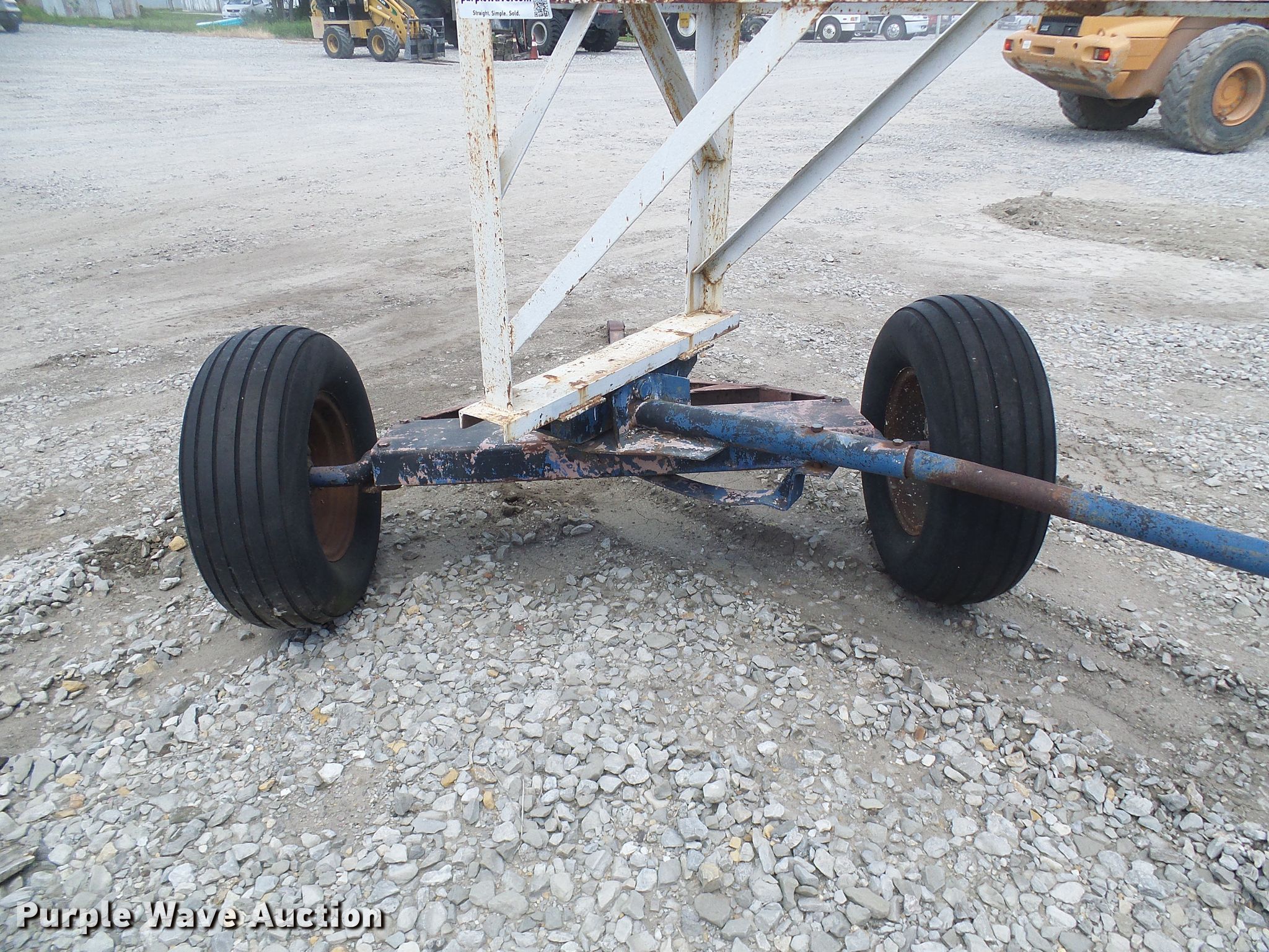 Anhydrous tank running gear in Marshall, MO | Item DI0558 sold | Purple ...
