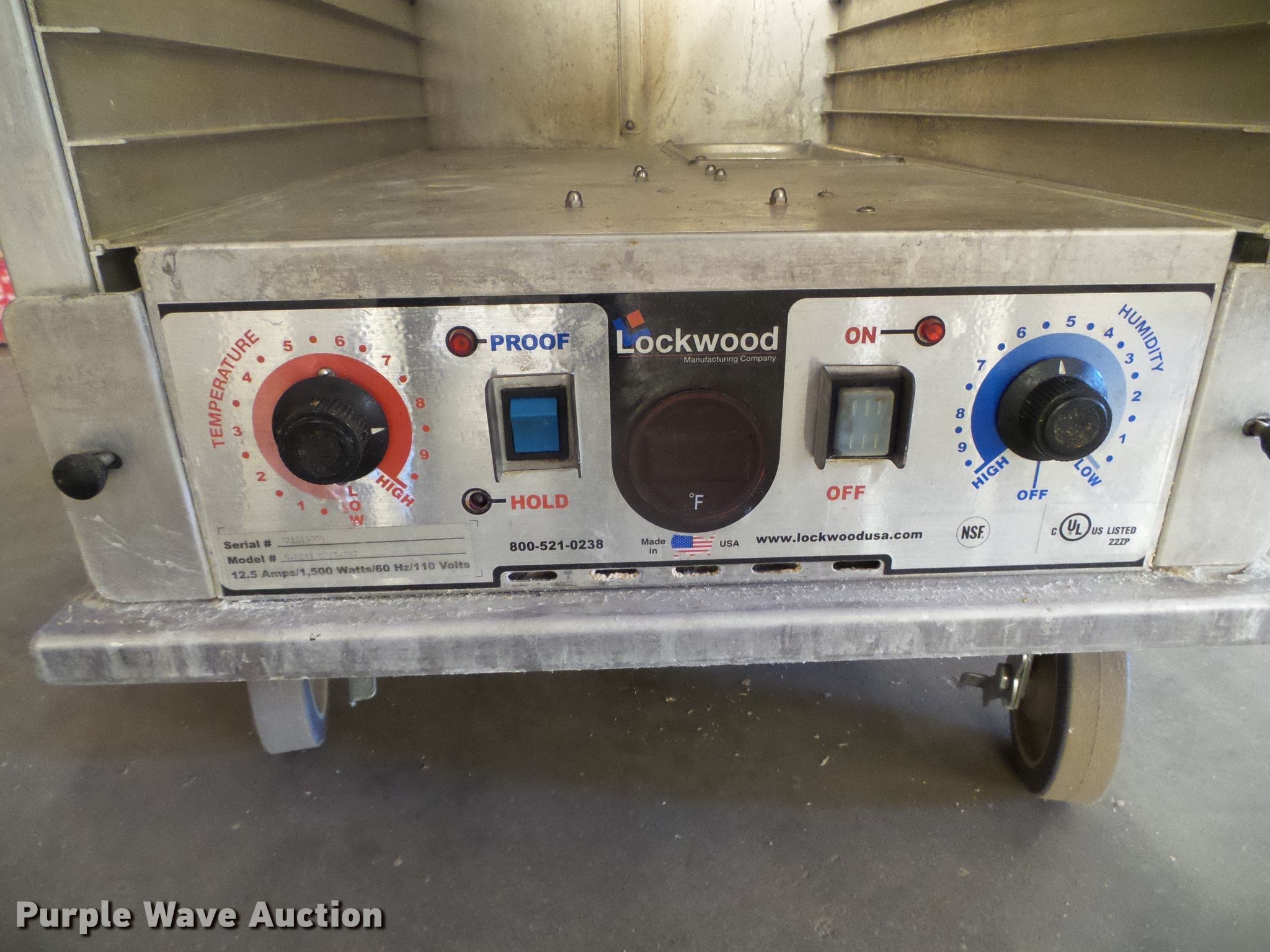 Lockwood CA67-PF34-SD-R warmer cabinet in Ashland, KS | Item EQ9161 ...