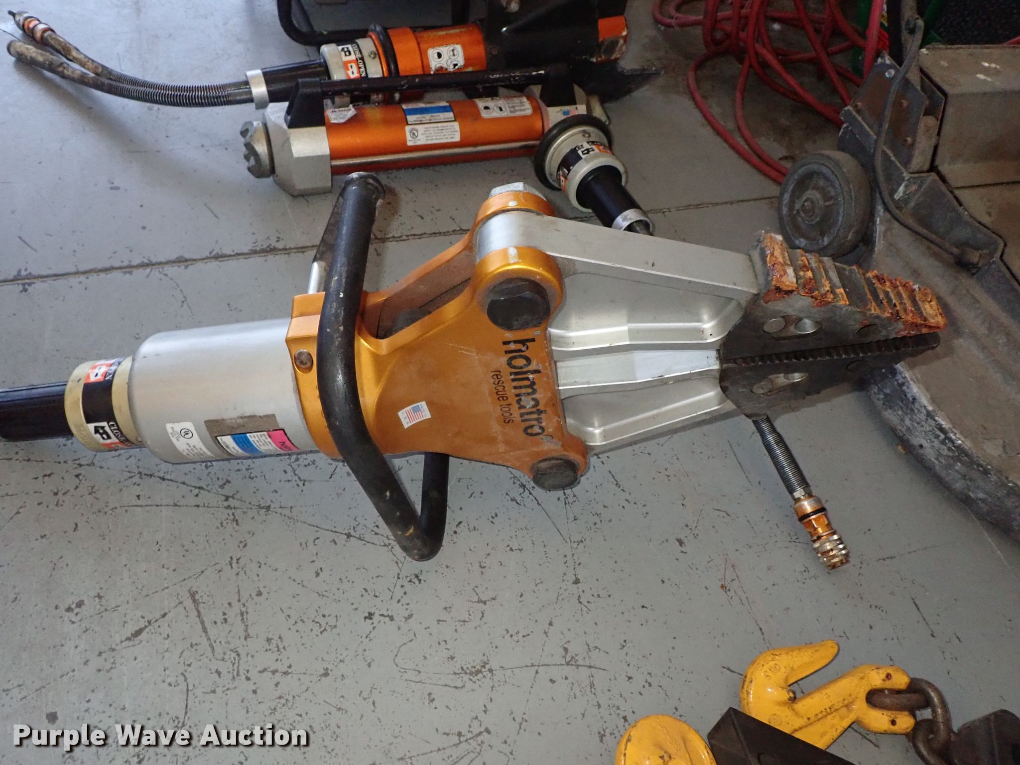 Holmatro rescue tools in Wichita, KS | Item FE9933 sold | Purple Wave