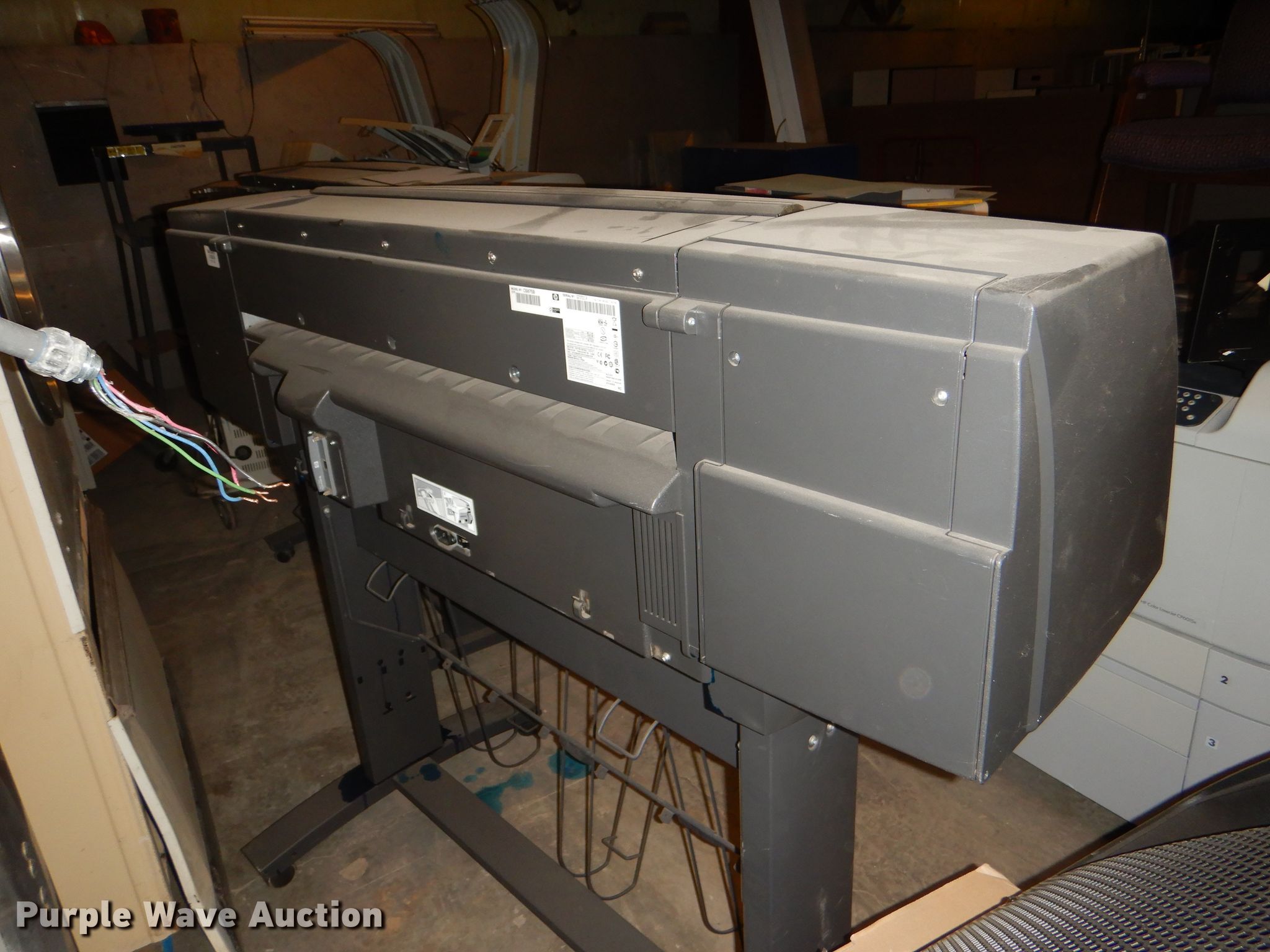 HP DesignJet 1055CM Plus plotter in Manhattan, KS | Item FP9172 sold ...