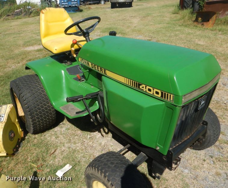 1994 John Deere 400 lawn mower in Coleman, OK | Item FT9367 sold ...