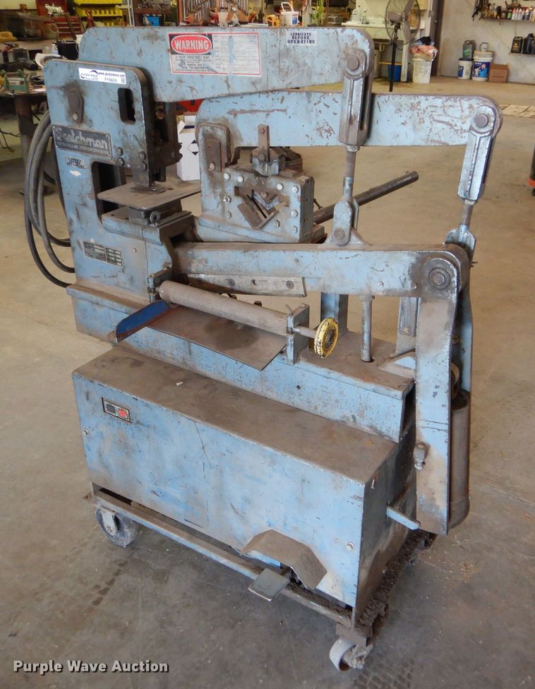 Scotchman Ironworker 314C in Lincoln, KS | Item FY9609 sold | Purple Wave