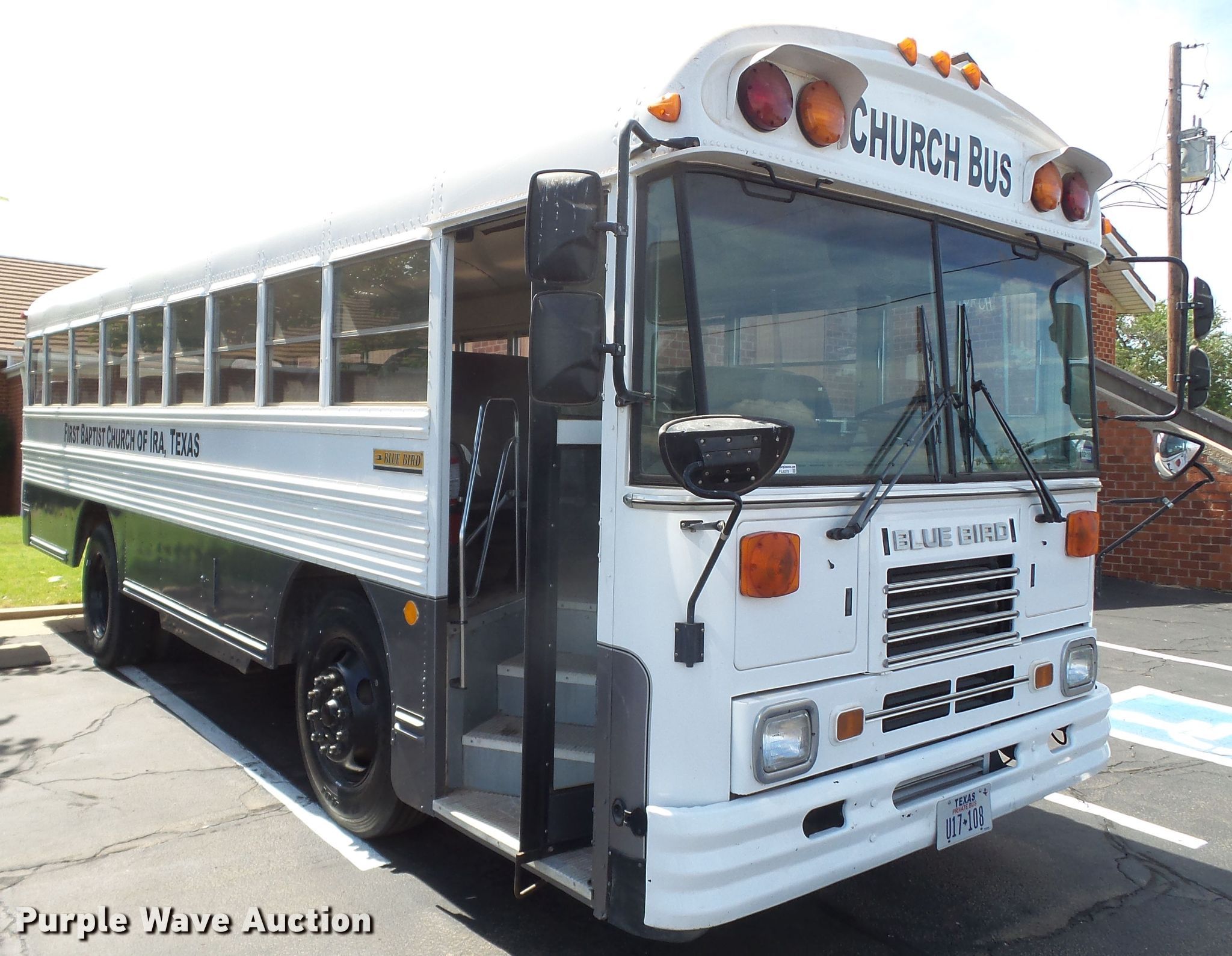 1994 Blue Bird TC2000 school bus in Ira, TX | Item FL9270 sold | Purple ...