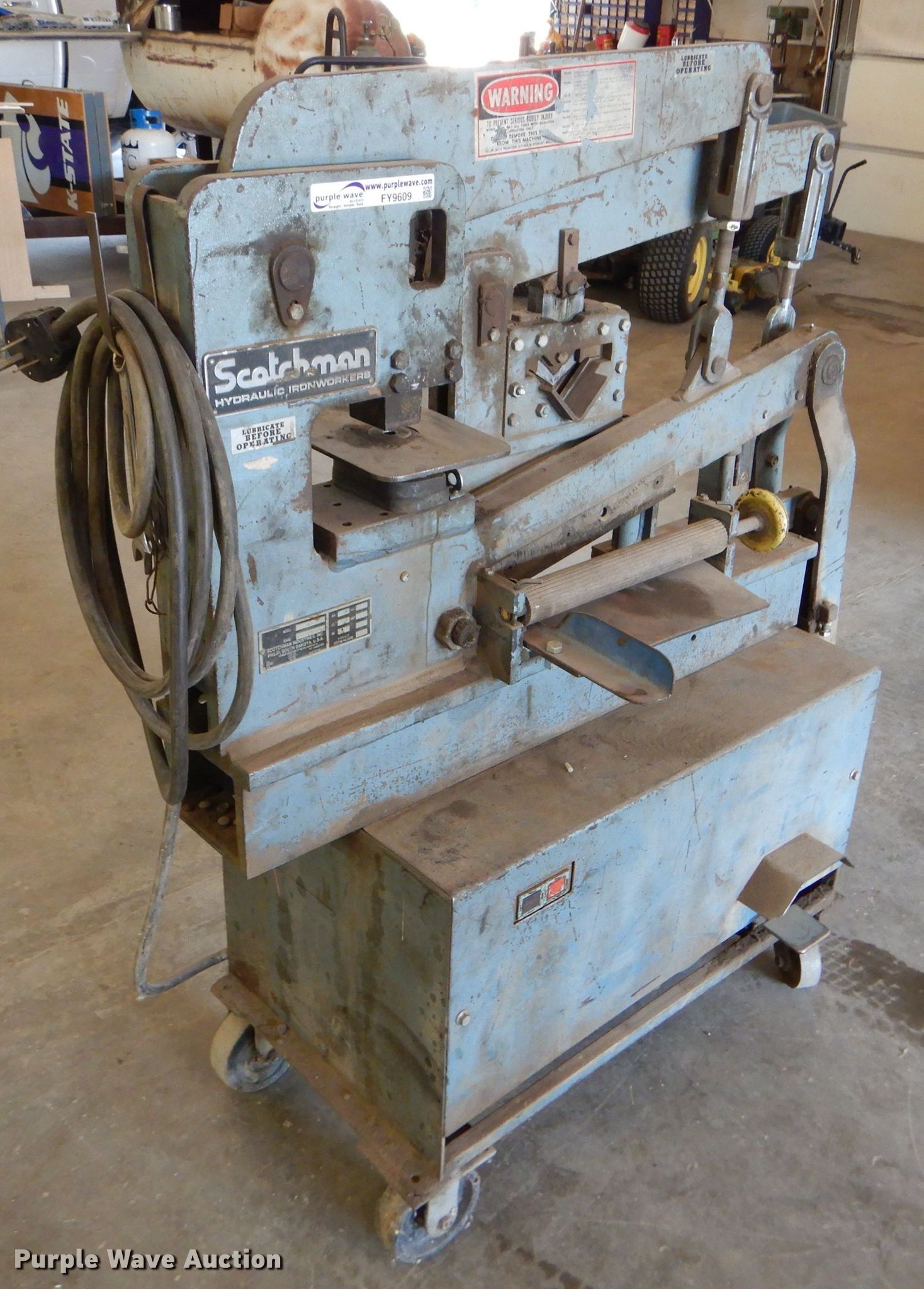 Scotchman Ironworker 314C in Lincoln, KS | Item FY9609 sold | Purple Wave