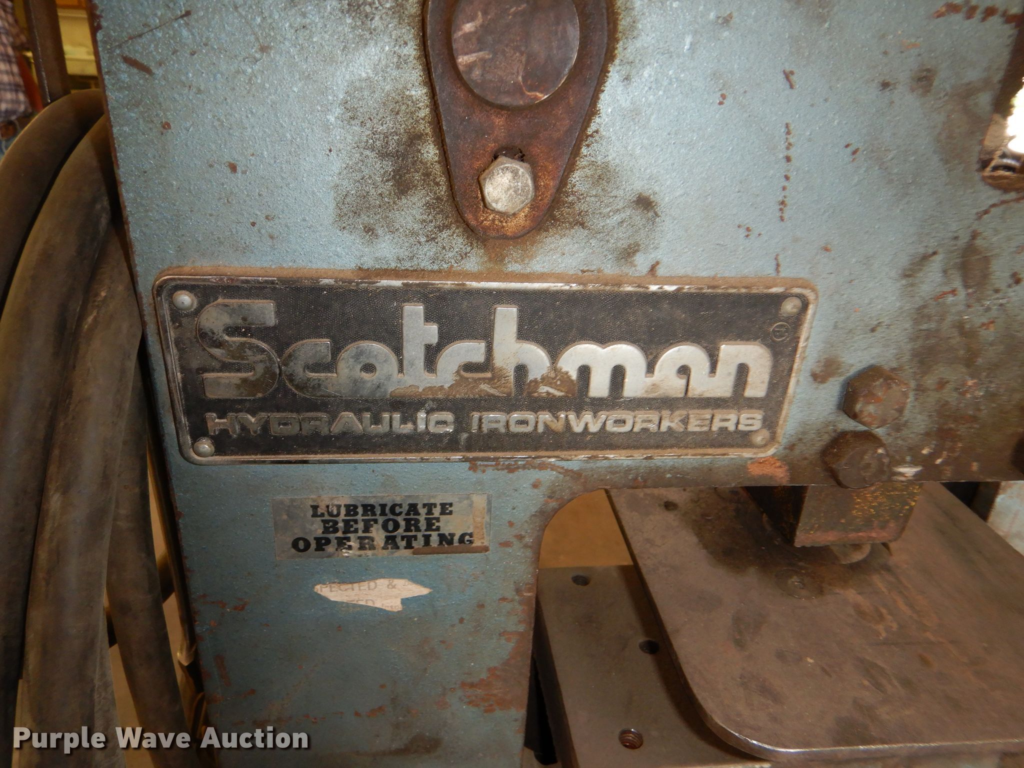 Scotchman Ironworker 314C in Lincoln, KS | Item FY9609 sold | Purple Wave