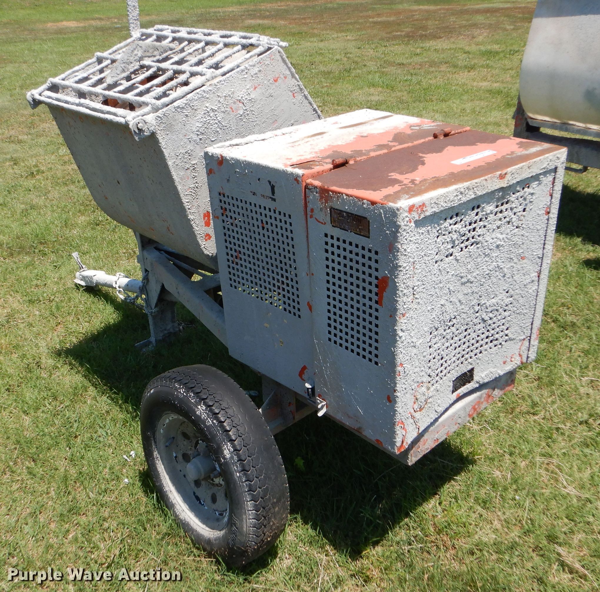 Essick mortar mixer in Lincoln, KS | Item FY9614 sold | Purple Wave