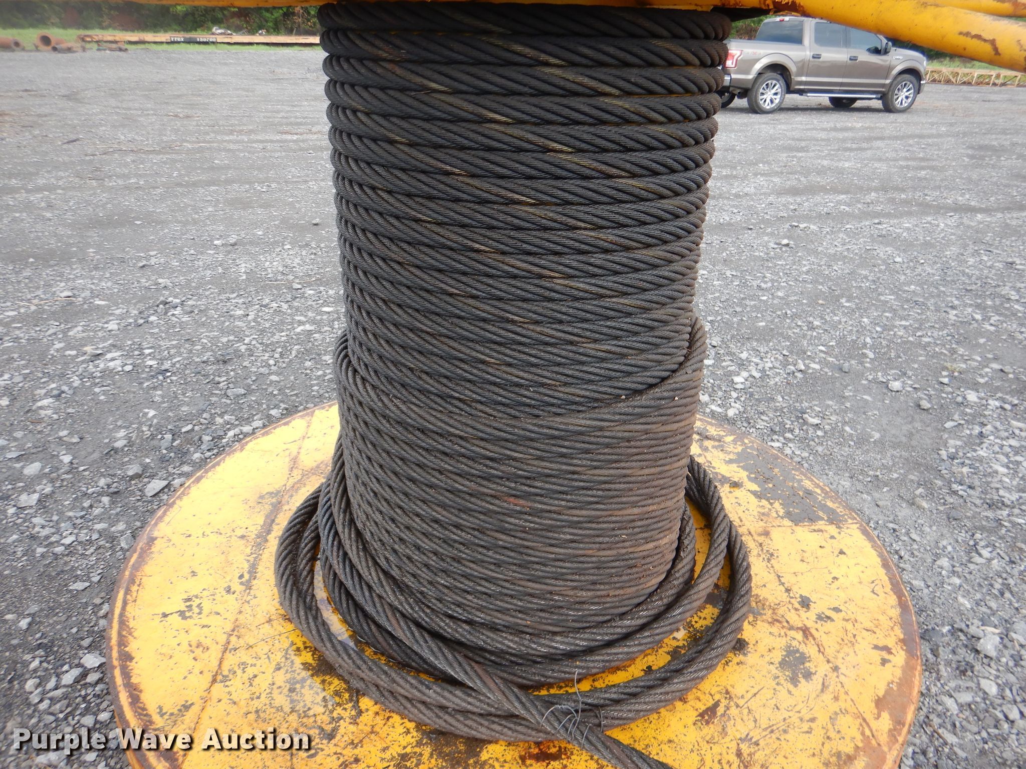 Approx. 400' of 1.5" crane cable in Muskogee, OK | Item DF2146 sold ...