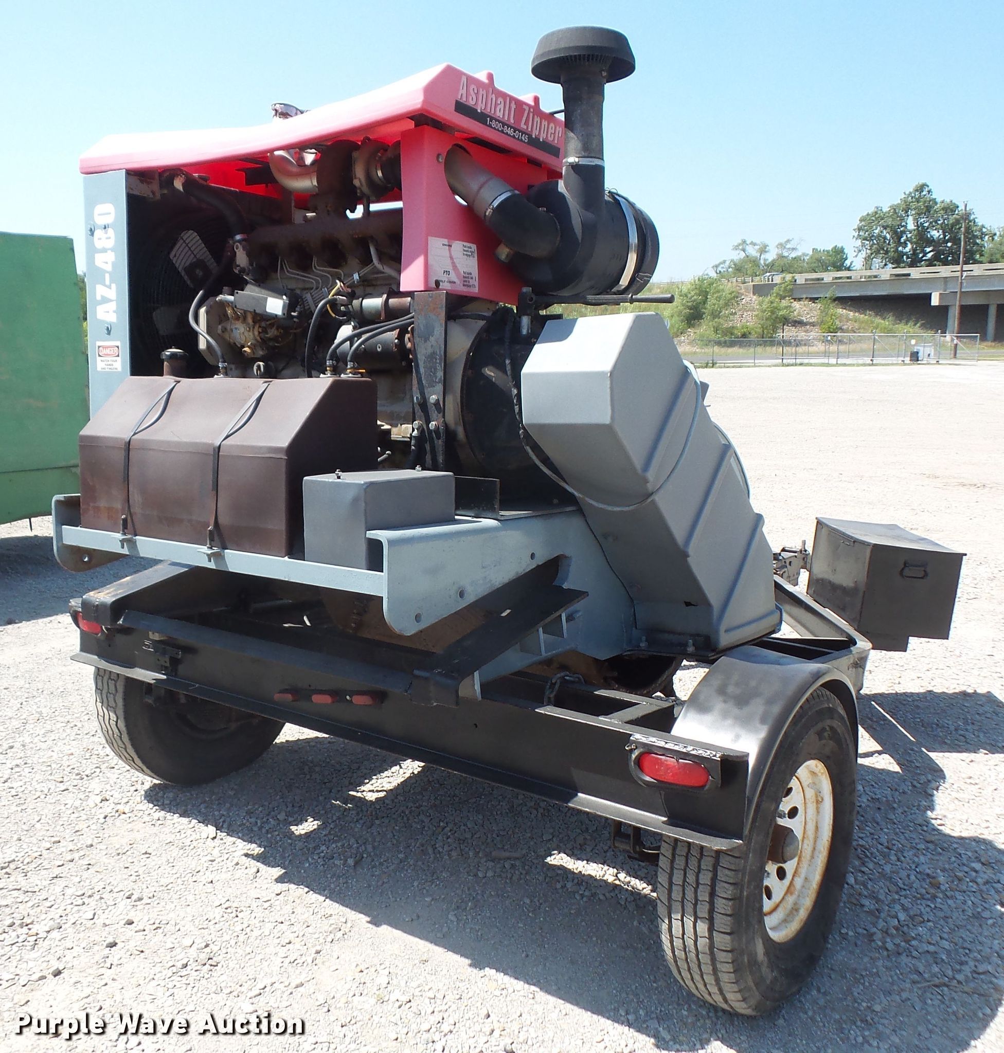 2002 Asphalt Zipper AZ-480 milling machine in Tonganoxie, KS | Item ...