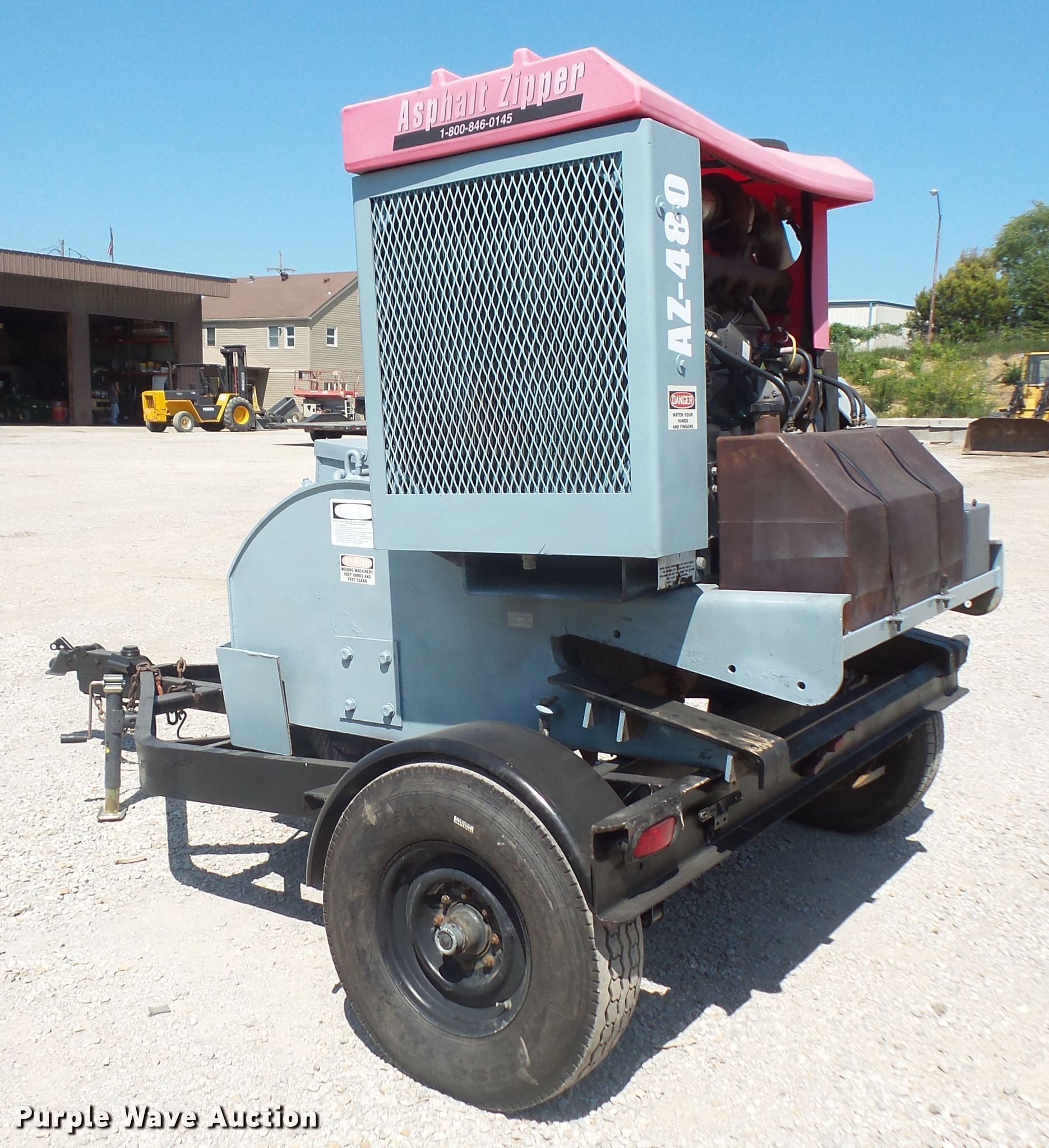 2002 Asphalt Zipper AZ-480 milling machine in Tonganoxie, KS | Item ...