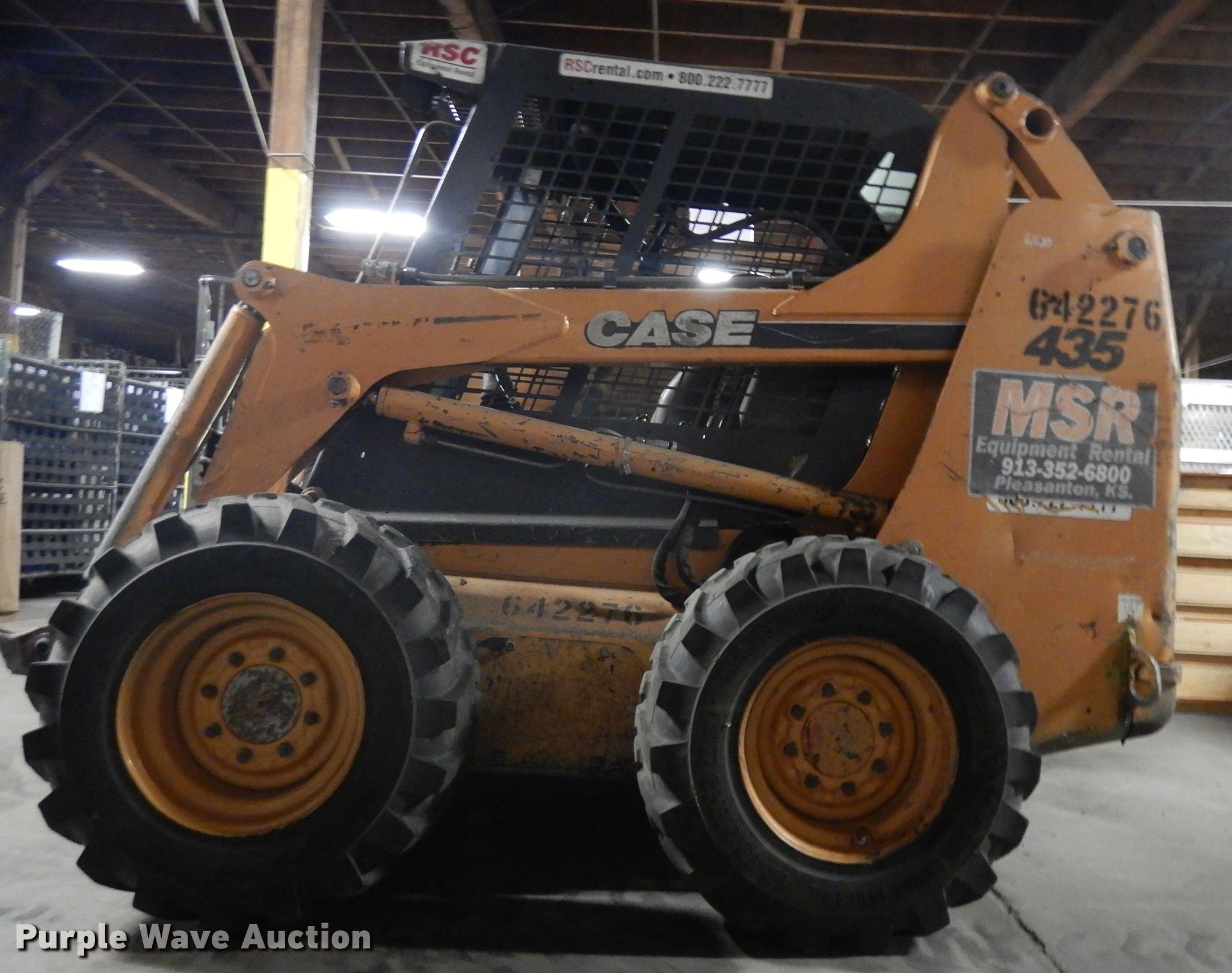 2006 Case 435 skid steer in Topeka, KS | Item DH0303 sold | Purple Wave