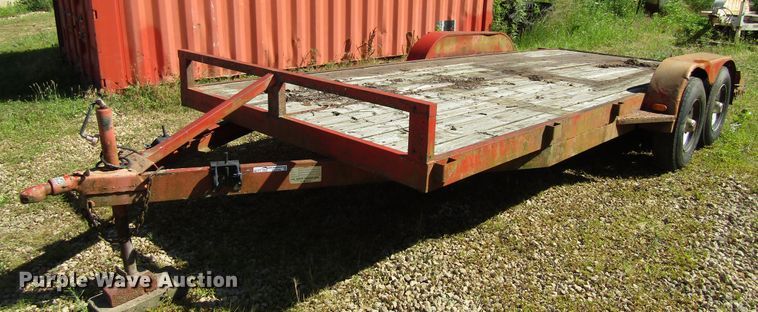 1997 E.E. Smith Trailer Co. utility trailer in Clinton, IA | Item ...