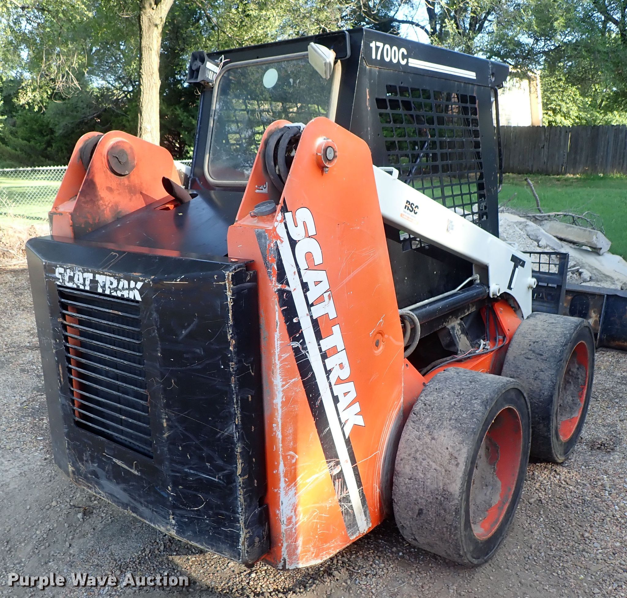 Scat Trak 1700C skid steer in Kechi, KS | Item DE5556 sold | Purple Wave
