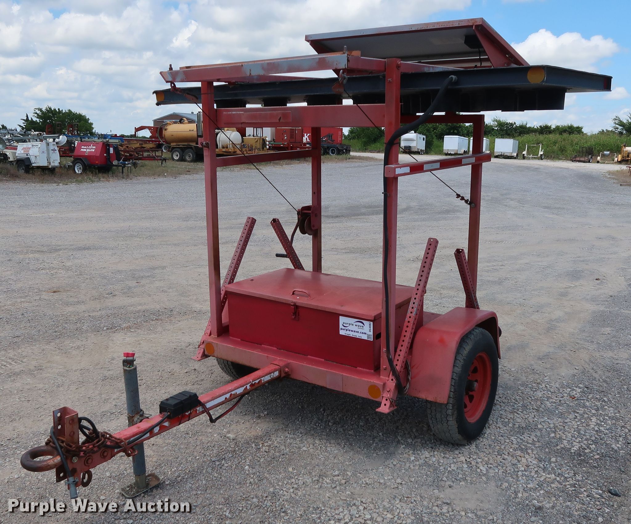 1997 Winco Sunray AB25 arrow board trailer in Sulphur, OK | Item DG4083 ...