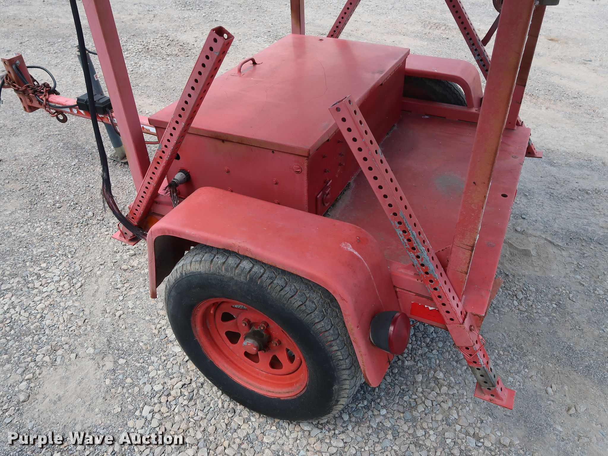 1997 Winco Sunray AB25 arrow board trailer in Sulphur, OK | Item DG4083 ...