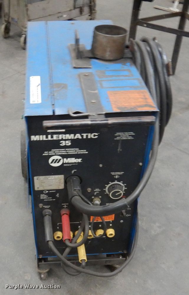 Miller Millermatic 35 welder in Paola, KS | Item GG9068 sold | Purple Wave