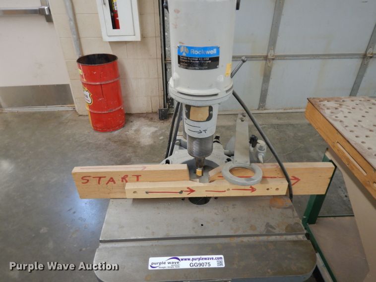 Rockwell overarm router/shaper in Paola, KS | Item GG9075 sold | Purple ...