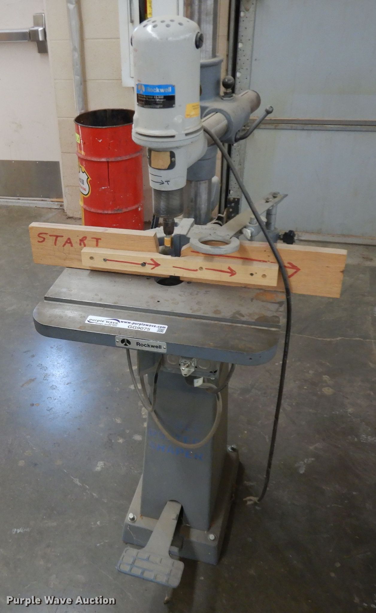 Rockwell overarm router/shaper in Paola, KS | Item GG9075 sold | Purple ...