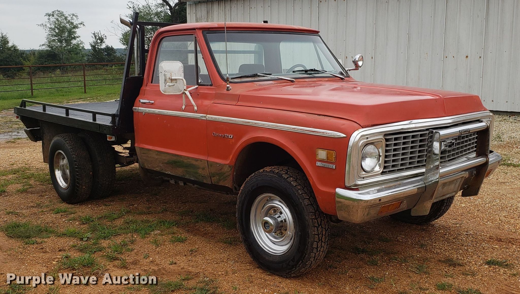 1972 Chevrolet K20 flatbed pickup truck in Cole Camp, MO | Item DG7499 ...