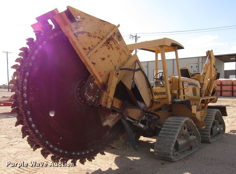 2008 Vermeer RTX1250 rock saw in Odessa, TX | Item DG1401 for sale ...