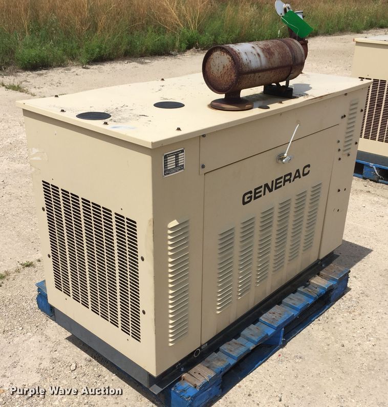 1998 Generac generator in Springfield, IL | Item G1876 sold | Purple Wave
